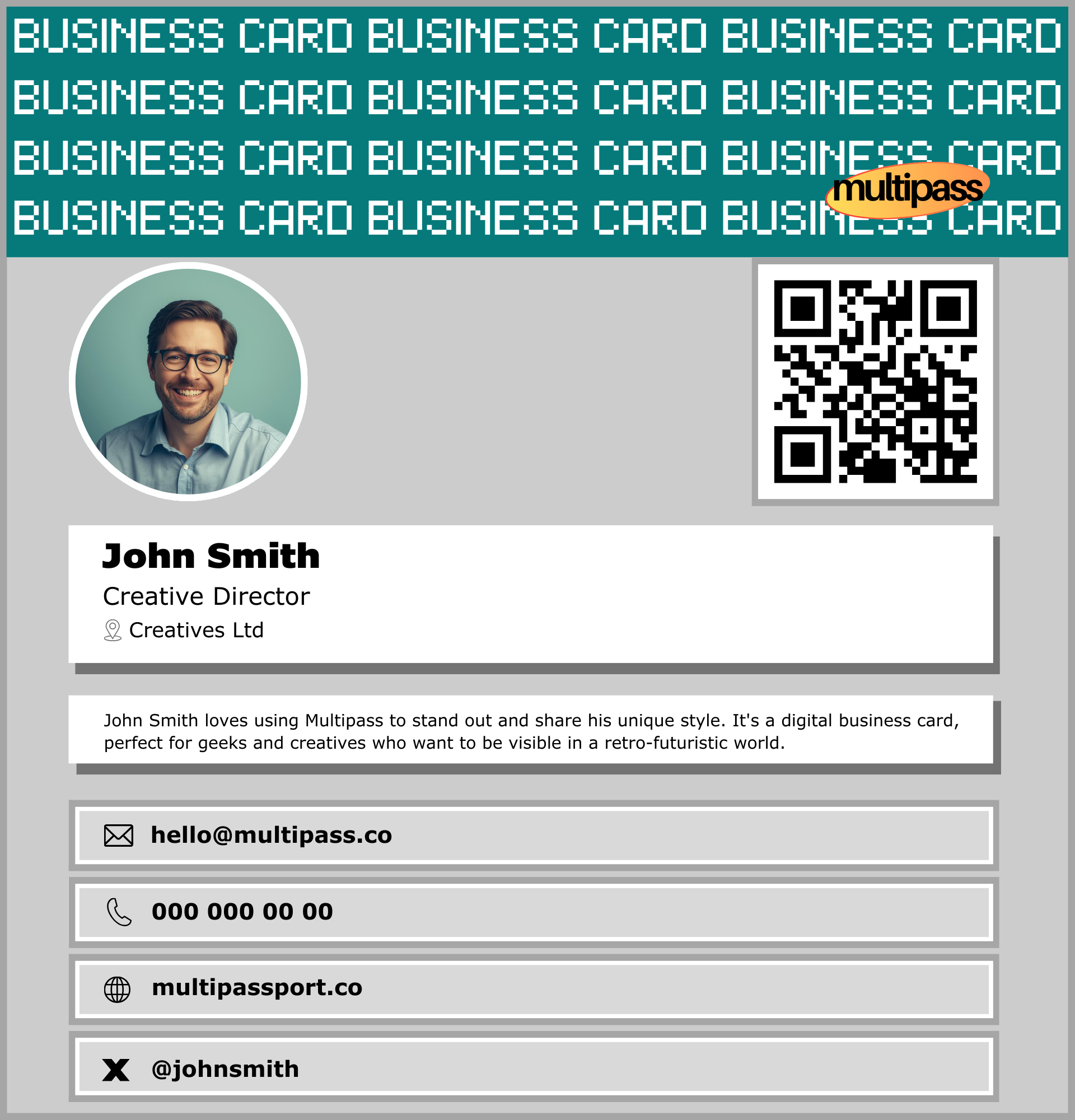 Multipass | Digital Business Cards for Creatives, Artists & Web3 ...